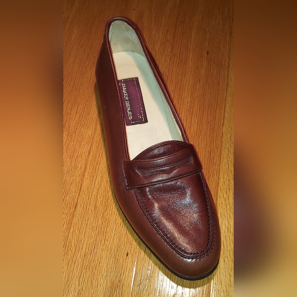 BAKER BENJES | Shoes | Baker Benjes Bb4677 Mens Brown Leather Slipon ...